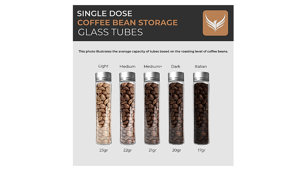 Store Coffee Fresh with KNODOS Single Dose Tubes