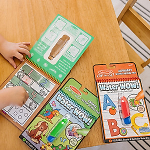 Melissa & Doug Water Wow! - Water Reveal Pad Bundle - Animals, Alphabet, Numbers and More - FSC Certified
