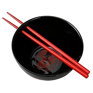Bioworld Disney Mulan 20 oz Ramen Bowl with Chopsticks