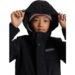 Burton Boys Dugout Jacket, True Black New, Medium