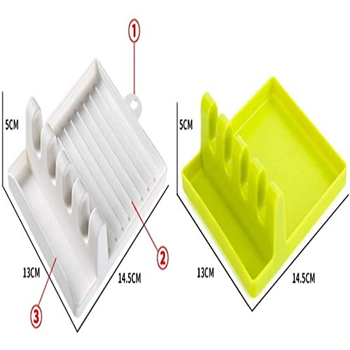 DRNKS Pot Lid Rack Spoon Rack Pot Lid Rack Shelves Container Tableware Rack Lid Lifter Pan Lid Monkey Business Lid Pot Lid Pot Rack Set Suitable for Kitchen