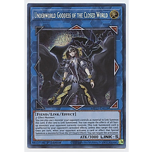 Underworld Goddess of The Closed World - MP22-EN028 - Prismatic Secret Rare - 1st Edition