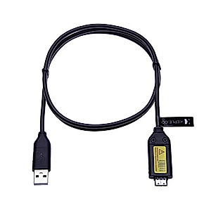 USB Cable for Samsung Digital Camera P1000, P800, PL10, PL100, PL101, PL120, PL121, PL150, PL151, PL170, PL171, PL20, PL200, PL201 Replacement for SUC-3 SUC-5 SUC-7 Data & Charge Cord
