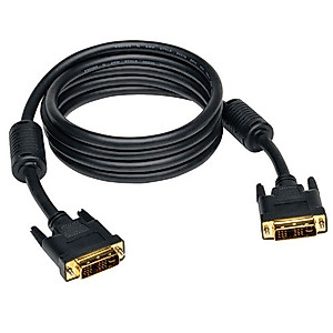 Tripp Lite DVI Single Link Cable, Digital and Analog TMDS Monitor Cable (DVI-I M/M) 6-ft.(P561-006-SLI)