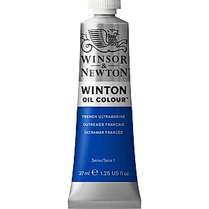 Winton Oil Paint 37ml Tube: French Ultramarine