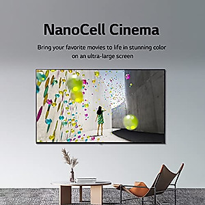 LG NANO75 Series 55-Inch Class Smart TV 55NANO75UQA - 2022 AI-Powered 4K, Alexa Built-In