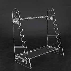 Pipette Support, Pipette Bracket Organic Glass Pipettor Stand Pipette Rack Pipette Holder for Lab