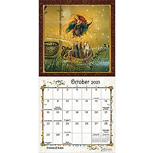 Women of Myth & Magic 2023 Fantasy Art Wall Calendar