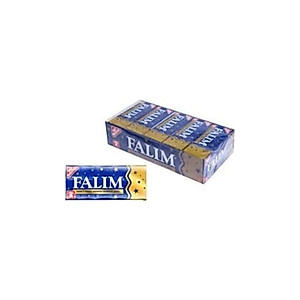 Falim Sugarless Plain Gum, Mastic (20 Pack (100 Pieces))