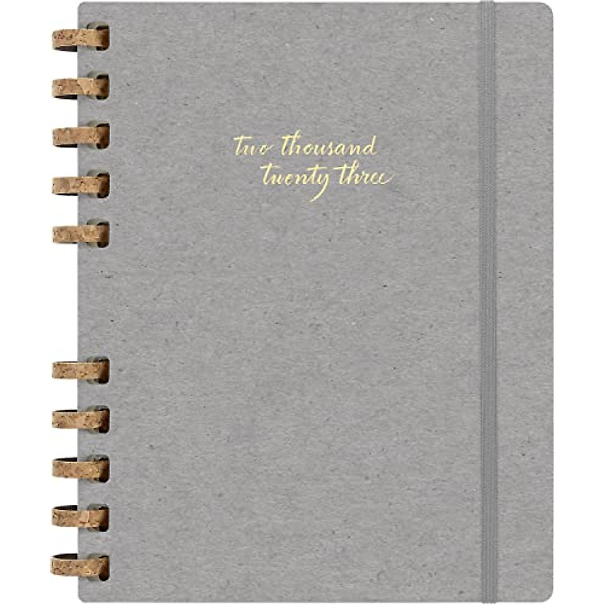 Moleskine Spiral 12 Month 2023 Solar Year Planner, Hard Cover, XXL (8.25" X 11.75"), Smoke