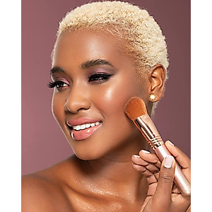 Sigma Beauty F47 Multitasker Makeup Brush – Multi-Use Face Makeup Brush for Blending, Contouring, & Buffing, Use with Foundation, Blush, Bronzer, Contour, or Highlighter (1 Brush)