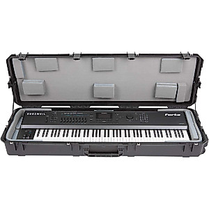 SKB w/Think Tank Interior: 57" x 17" x 6" 3i-6018-TKBD iSeries 6018-8 88-Note Keyboard Case (3i6018TKBD)