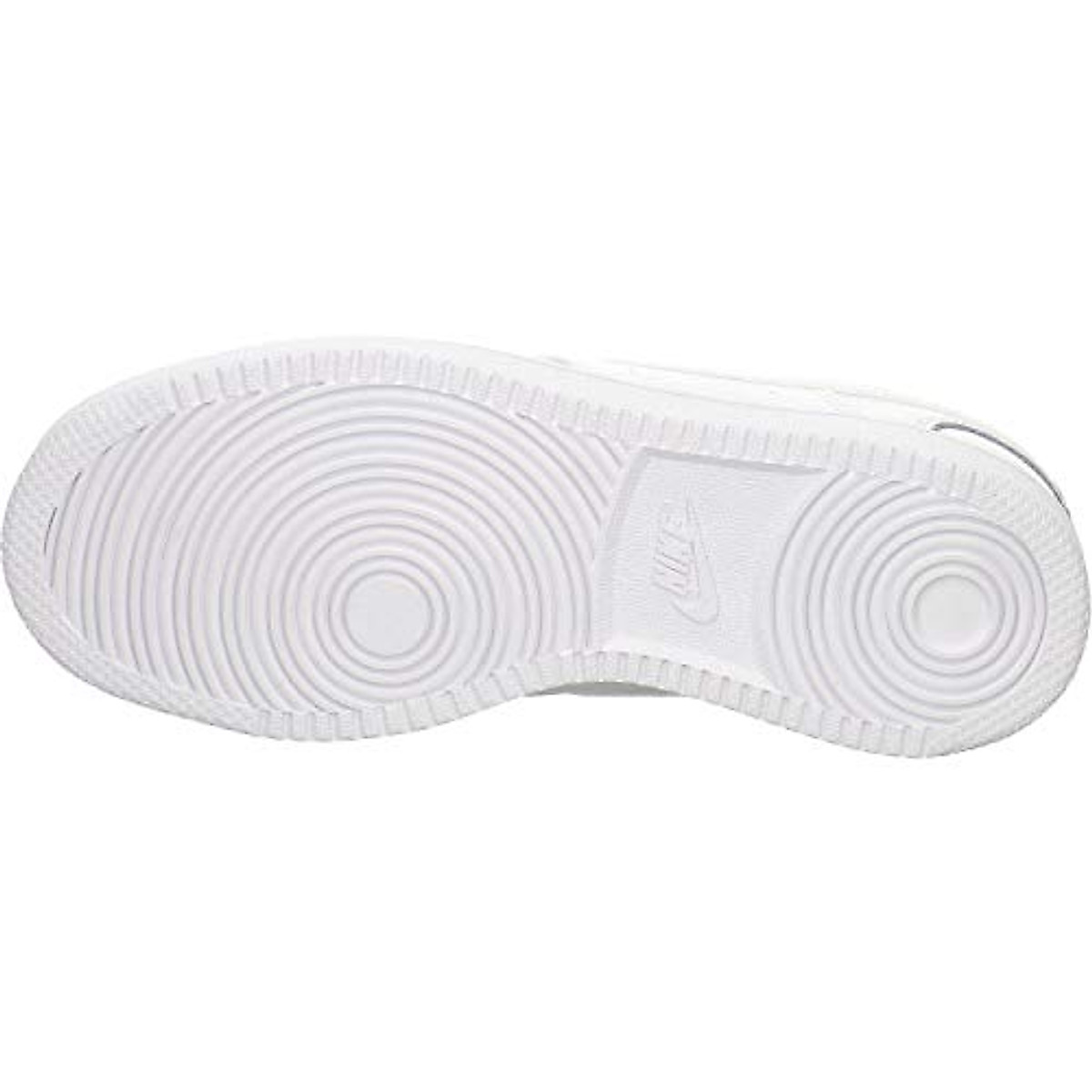 Nike Women's Court Vision Low Sneaker, White/White-White, 8 Regular US