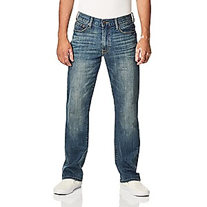 Lucky Brand Men's 181 Relaxed Straight Jean, Ol Wilder Ranch, 34W X 32L