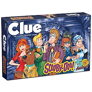 CLUE: Scooby Doo! Board Game | Official Scooby-Doo! Merchandise Based on The Popular Scooby-Doo Cartoon | Classic Clue Game Featuring Scooby-Doo Characters | Gather The Gang and Solve The Mystery!