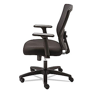 Alera ALENV42B14 Envy Series Mesh Mid-Back Swivel/tilt Chair, Black