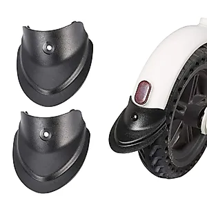 TOMALL Scooter Fender Brake Fender Fishtail Front Rear Splash-Proof Rubber Mudguard Bracket Accessories Compatible for Xiaomi Mijia M365/M365 Pro Electric Scooter