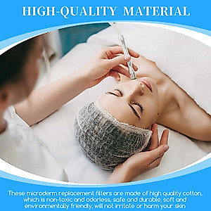 400 Pieces Microdermabrasion Filters 10mm Microdermabrasion Pads Microderm Filters Replacement Dermabrasion Filters Cotton Filters for Microdermabrasion Machine (400 Pieces)