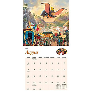 Disney Dreams Collection by Thomas Kinkade Studios: 2021 Mini Wall Calendar