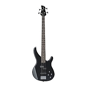 Yamaha 4 String Bass Guitar, Right Handed, Black, (TRBX174 BL)
