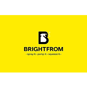 BRIGHTFROM Condiment Squeeze Bottles 16 OZ Wide Neck, Empty Squirt Bottles - Removable Top-Cap, Leak Proof for Ketchup, Mustard, Syrup, Sauces, Dressing, Oil, Arts & Crafts, BPA FREE Plastic - 2 PACK