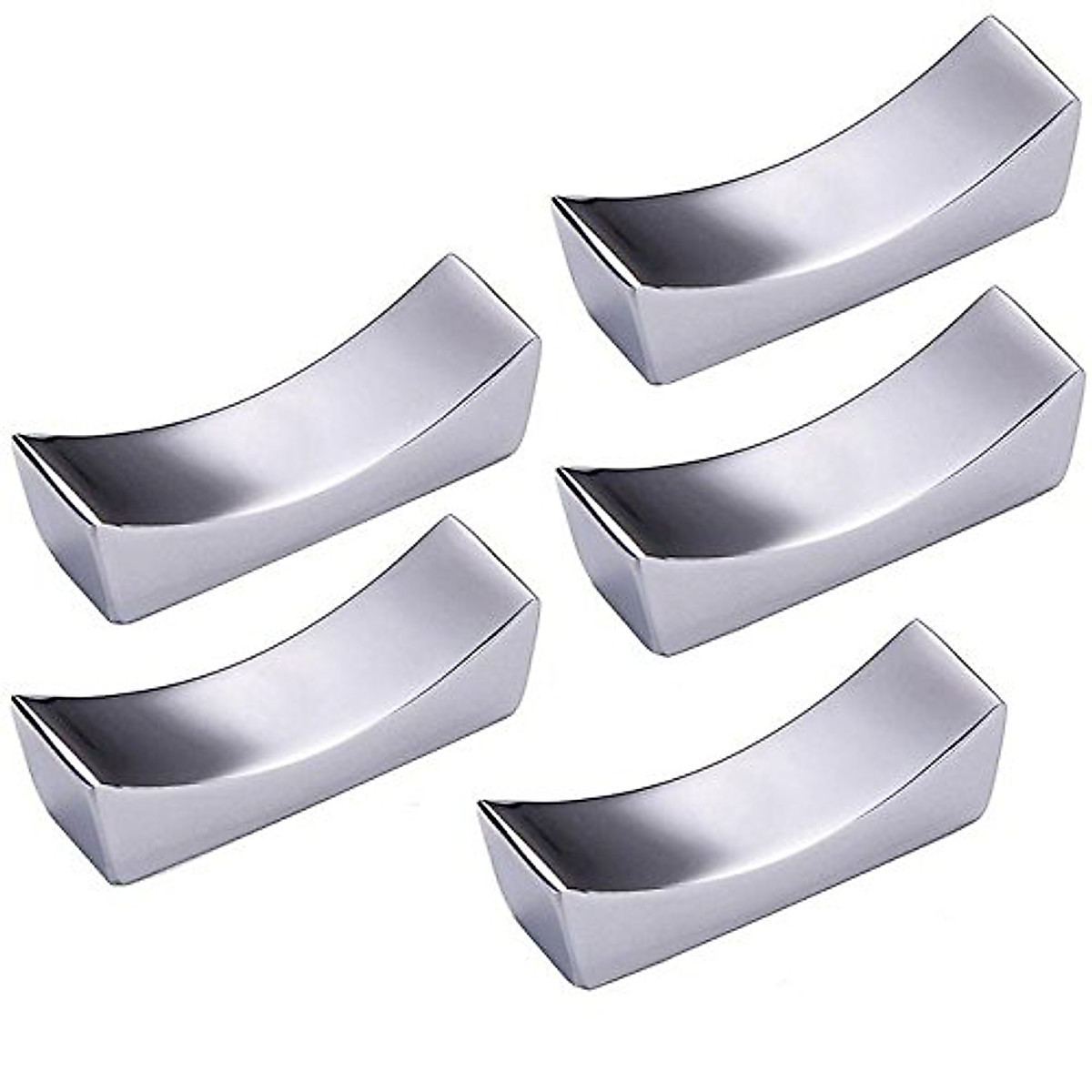 MBBITL Chopsticks Rests Holders Stainless Steel For Holding Spoon Forks Pack of 5