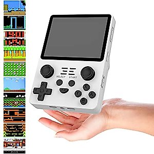 Portable Handheld Game Console,Video Game Console Game Player Good Present,for Kids Xmas Gift-A