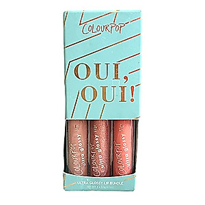 Colourpop OUI OUI ultra glossy lips bundle (3) hydrating lip glosses with shimmer