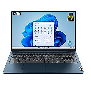 Lenovo 2022 Newest Ideapad5 Flagship Laptop: 15.6" FHD Anti-Glare IPS Touchscreen, Dynamic 4-Core Intel i7-1165G7, 16GB RAM, 512GB SSD, Iris Xe, WiFi-6, Backlit-KYB, FP-Reader, USB-C, Win11H, TF
