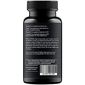 Nugenix Full Potency Prostate Supplement for Men - Clinical-Strength Ingredients, Saw Palmetto, Helps to Increase Urinary Flow, Control Urinary Frequency, and Support Prostate Function, 60 Capsules