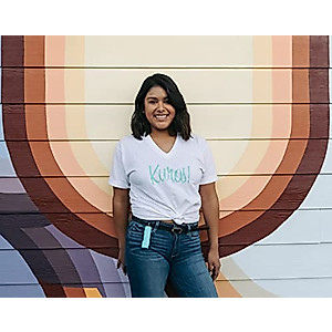 Kuros! by Mace Brand Pocket Pepper Spray (Teal) – 10’ Powerful Pepper Spray with Flip Top Safety Cap, Leaves UV Dye on Skin — Self Defense Pepper Spray for Women, Made in The USA