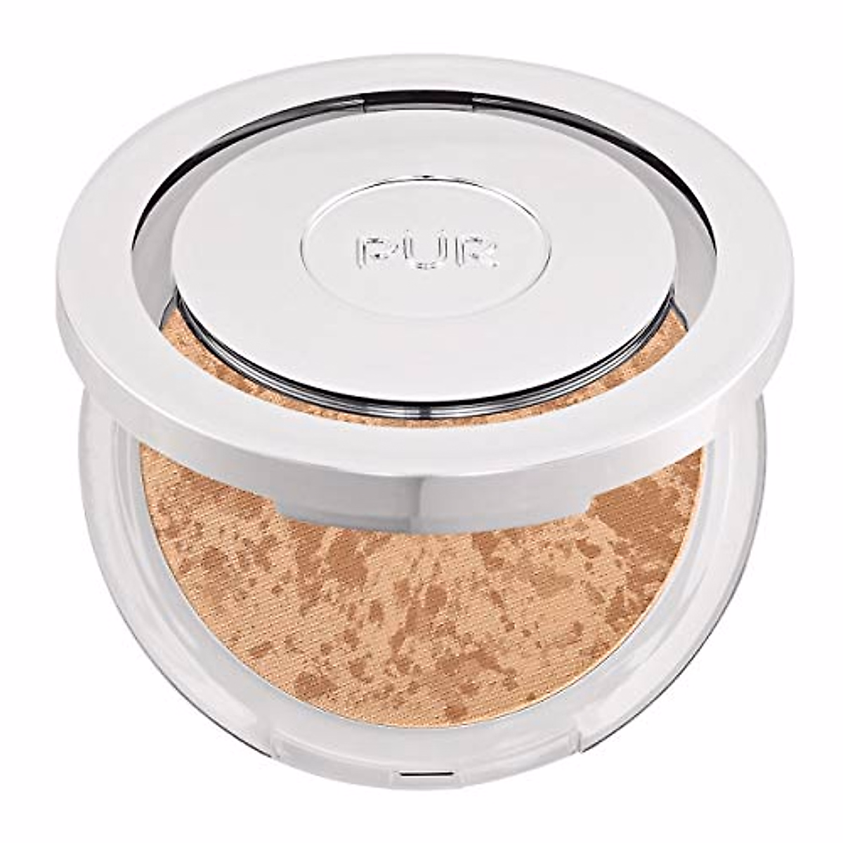 PÜR MINERALS Bronzing Act Matte Bronzer Powder - Illuminating Bronzer For Face & Body Contour - Brightening Bronzer Makeup For Natural-Looking Glowing Skin - Vegan, Cruelty-Free Bronzer