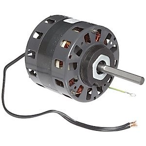 Fasco D156 5" Frame Open Ventilated Shaded Pole Direct Drive Blower Motor with Sleeve Bearing, 1/6HP, 1050rpm, 115V, 60Hz, 6.6 amps