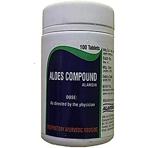 Ayushveda Alarsin Aloes Compound 100 Tablet