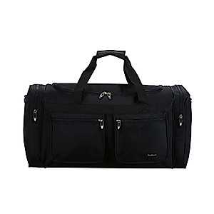 Rockland Duffel Bag, Black, 25"