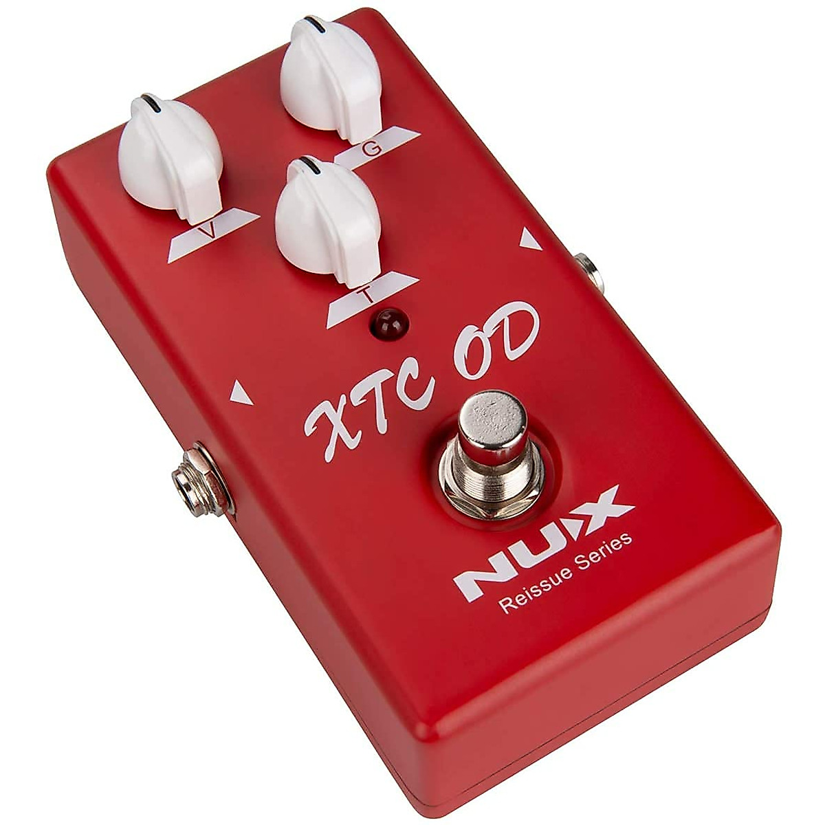 NUX XTC OD Overdrive Pedal Bundle with 2 MXR Patch Cables