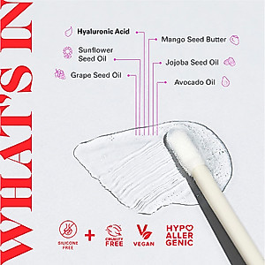 PYT Beauty Clear Lip Gloss, Hydrating, Natural Lip Plumper, Hypoallergenic, Vegan Makeup, 1 Count