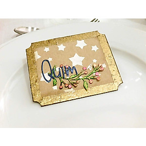 Sizzix 661206 Thinlits Die Set, Garden Greens by Tim Holtz (9/Pack), 7.5 x 5.63 x 0.25