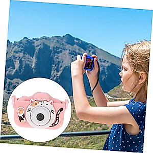 Milisten Digital Camera 2pcs Portable Cat Digital Boys Camera Toy Selfie P Recorder Gaming Mini for Girls Video Children Cameras Cartoon Toddler Kids Toddler Camera