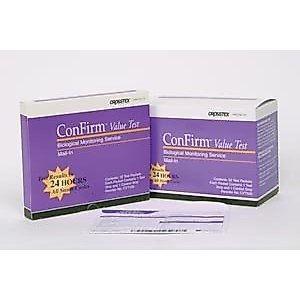 Crosstex CVT120 Confirm Value Test Service, 12 Tests (Pack of 12)
