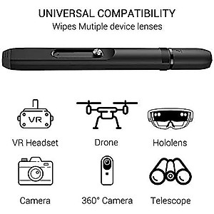 NIUVR Optical Lens Dust and Fingerprint Cleaning Pen for Quest 2 VR HTC Vive Cosmos Valve Index PS4 VR2 Headset Drone Microsoft HoloLens Cameras Optical Lens Dust&Fingerprint Cleaning