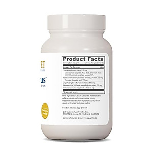 Ayush Pet Boswelya Plus, Joint and Muscle Support for Pets, Ayurvedic Pet Supplement with Boswellia, Ginger, and Bromelain, Large or Small Animals, 90 Vegetarian Caplets