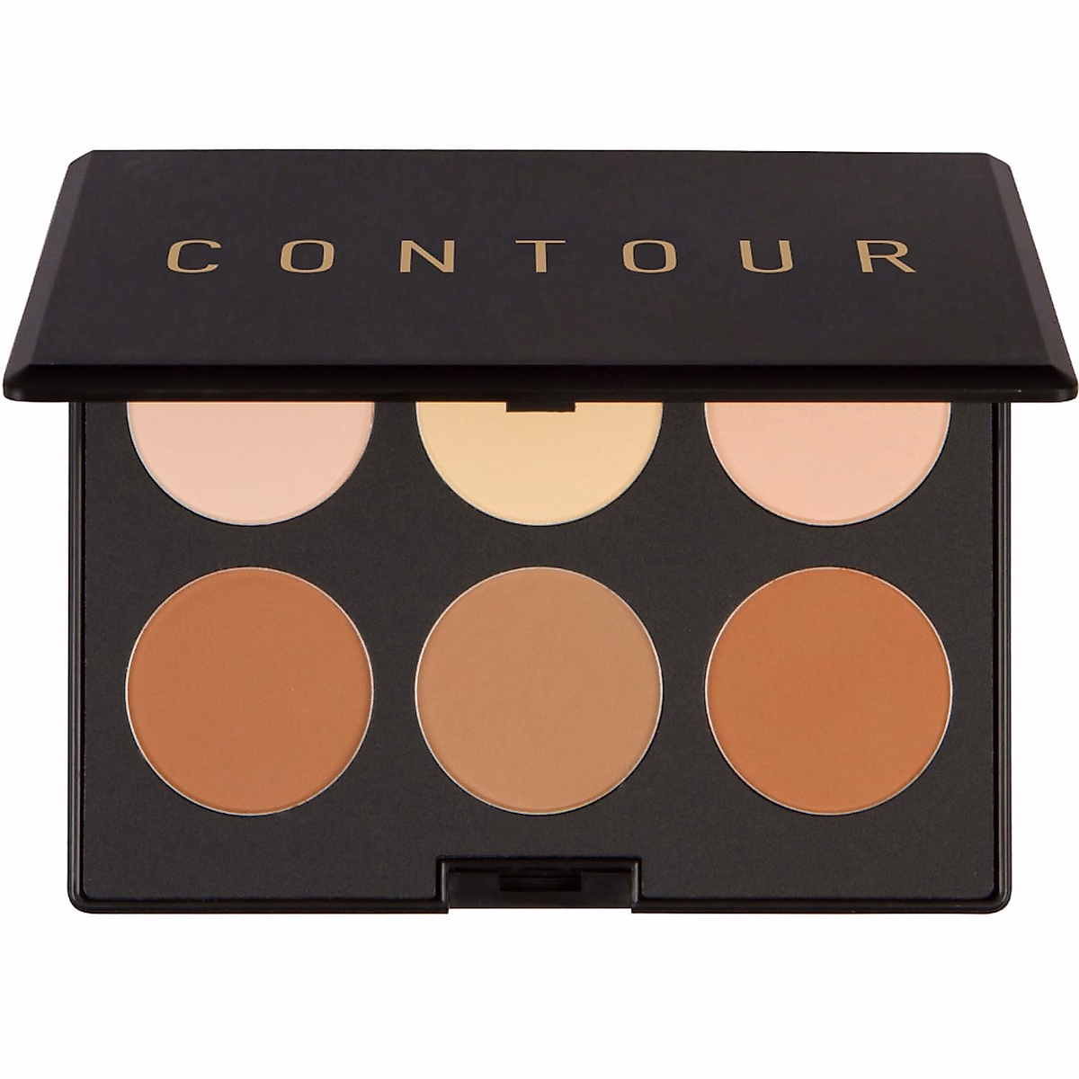 Elizabeth Mott Bronzer Contour Kit & Highlighting Powder - Cruelty Free & Paraben Free - 6 Shades for a Natural Glow
