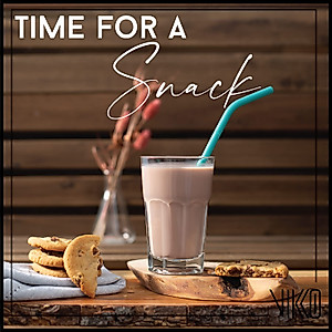 Vikko Drinking Glasses, Set of 6 Juice Glasses 9 Oz, Thick and Sturdy Kitchen Glasses, Dishwasher Safe Highball Glass Tumbler, Heavy Duty Cups, Water Glasses