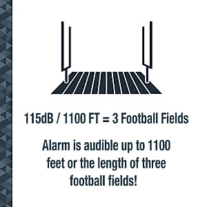 SABRE Driveway Alarm, Wireless Motion Detector Sensor System with Driveway Alert, Weatherproof for Outdoor Security