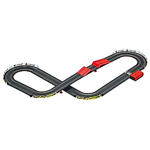 Carrera GO!!! 63503 Official Licensed Mario Kart Battery Operated 1:43 Scale Slot Car Racing Toy Track Set with Jump Ramp Featuring Mario and Luigi for Kids Ages 5 Years and Up