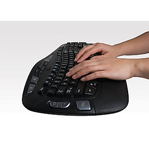 Logitech K350 2.4Ghz Wireless Keyboard (Renewed)