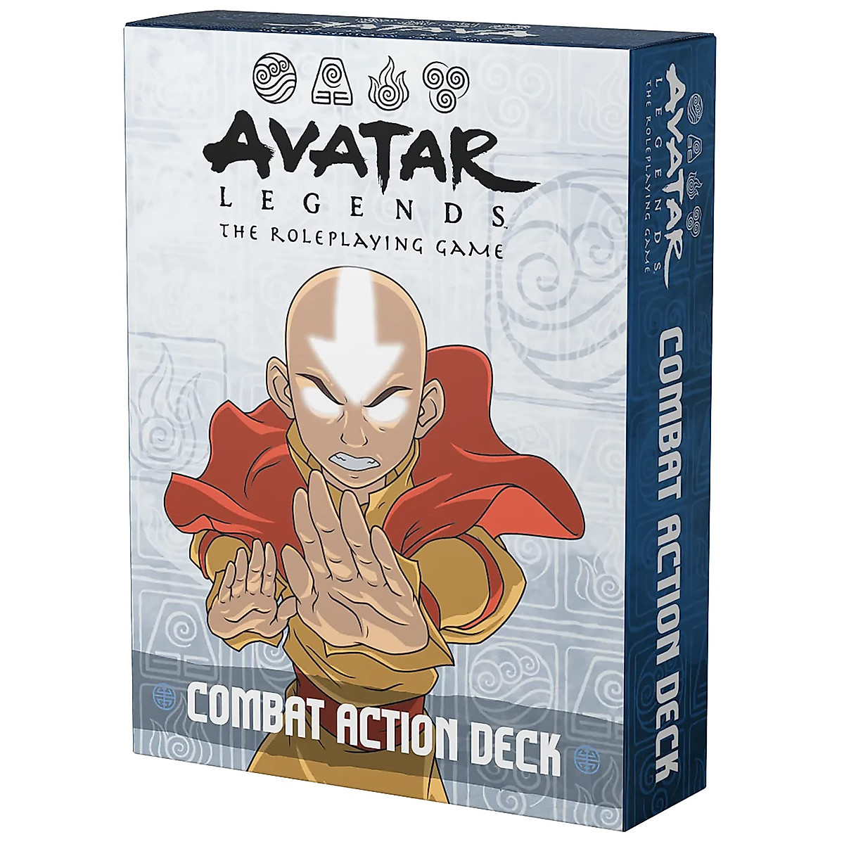 Combat Action Deck - Avatar Legends: The Roleplaying Game Expansion, 55 Cards, Full-Color Iconic and Original Art, Stance Cards, Status trackers