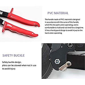 Cable Cutter,Heavy Duty Aluminum Copper Ratchet Cable Cutter, (240mm²)