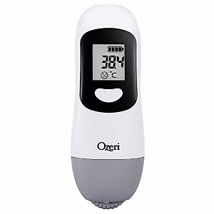 Ozeri Kinetic Non-Contact Forehead Thermometer with Battery-Free Infrared Technology